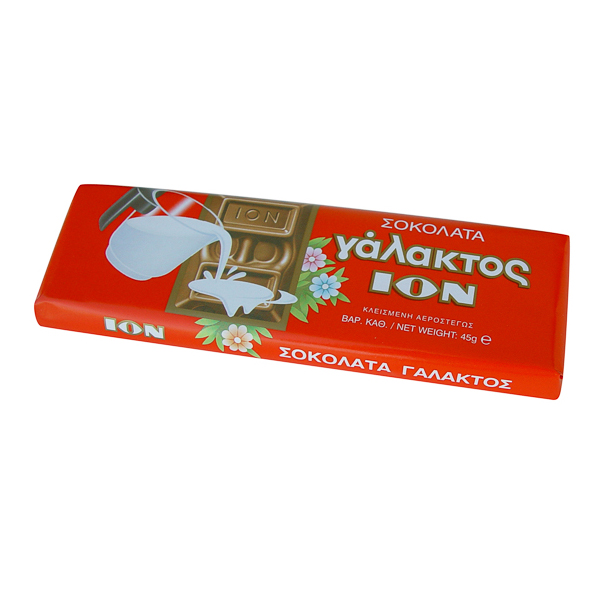 Ιον Σοκολατα Γαλακτος 45γρ - mylonakisbros.gr